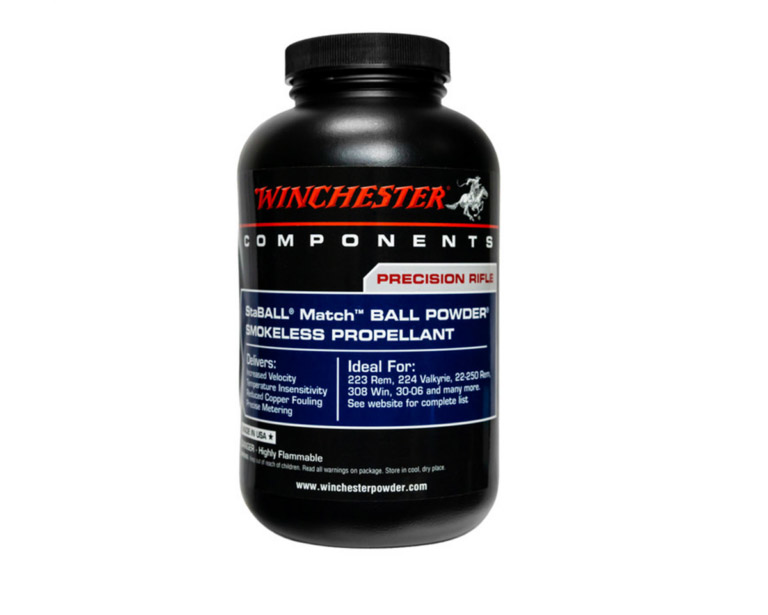 Winchester StaBALL Match Rifle Ball Powder Smokeless Propellant | Bass ...